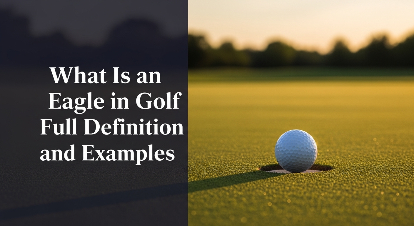 What Is An Eagle In Golf Full Definition And Examples
