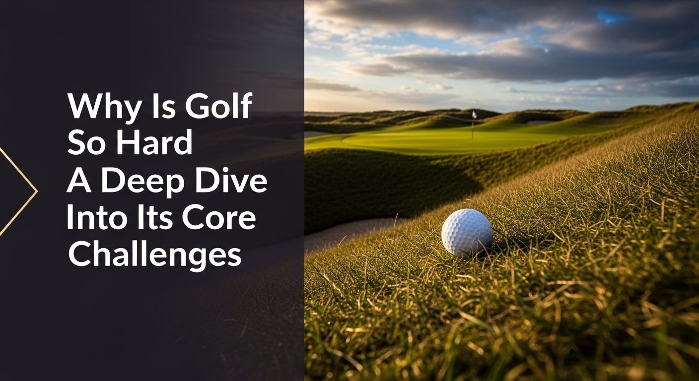 Why Is Golf So Hard A Deep Dive Into Its Core Challenges
