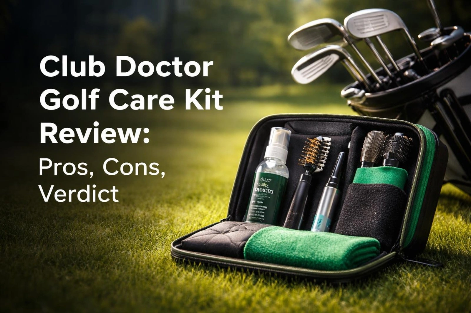 Club Doctor Golf Care Kit Review: Pros, Cons, Verdict