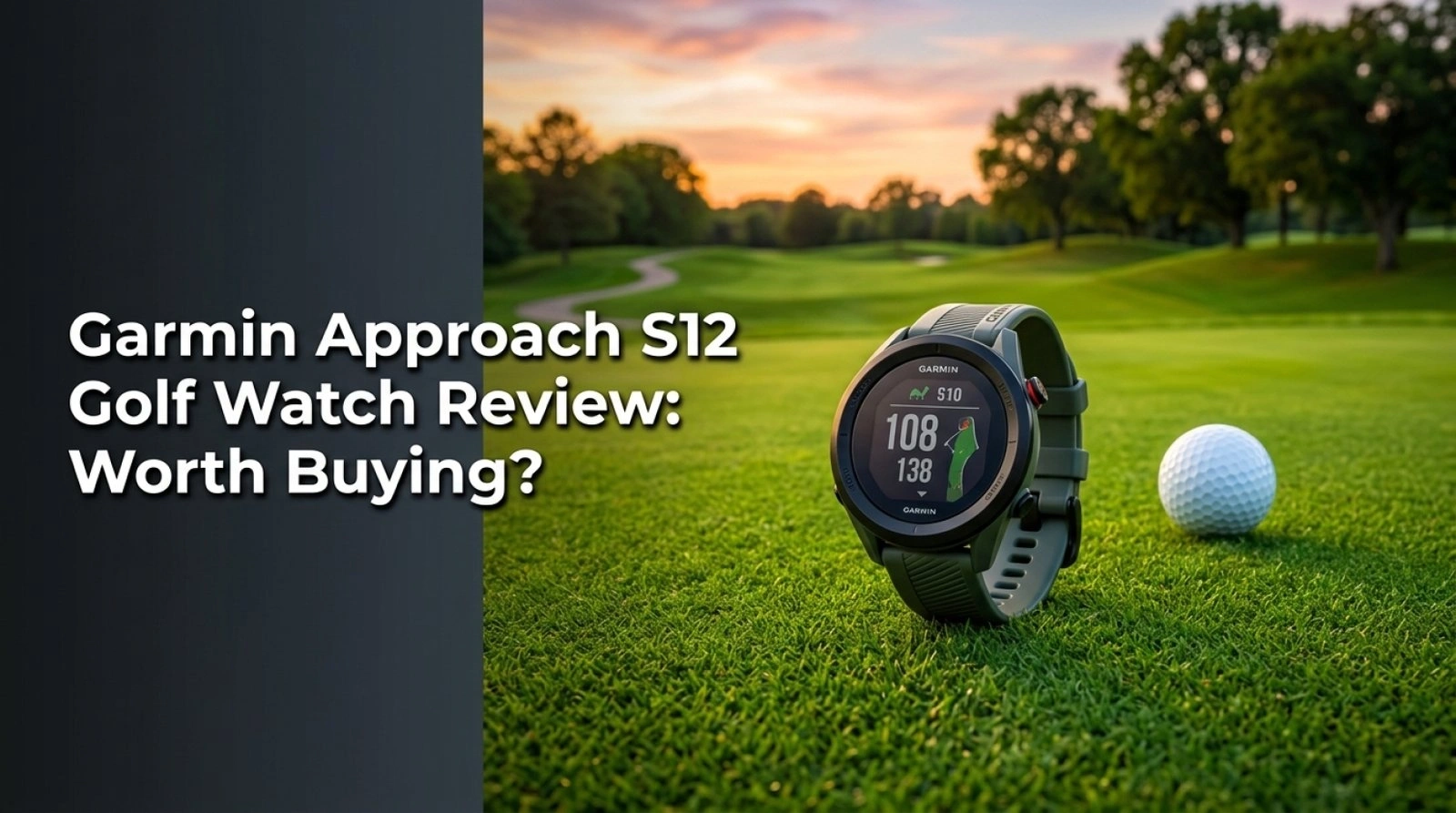 Garmin Approach S12 Golf Watch Review: Worth Buying?