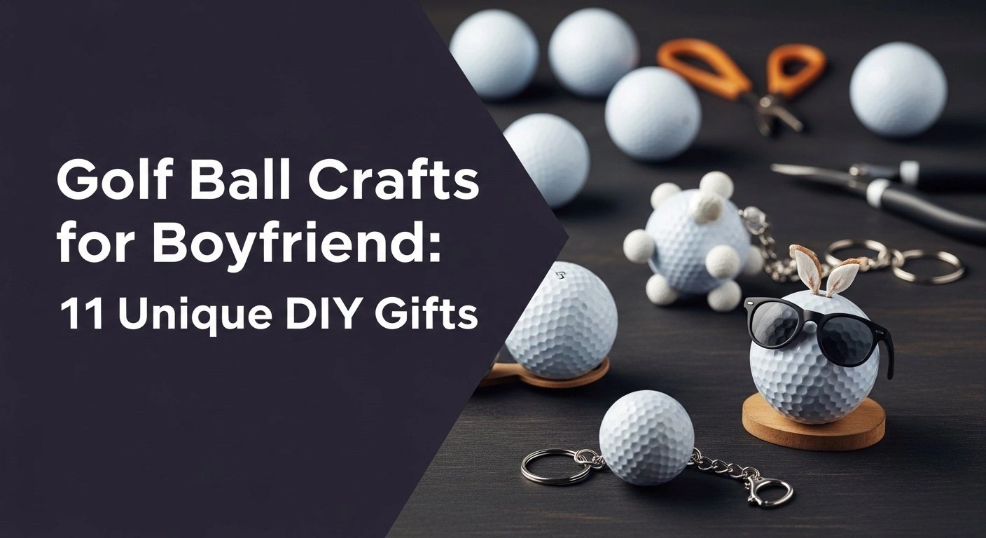 Golf Ball Crafts For Boyfriend: 11 Unique DIY Gifts