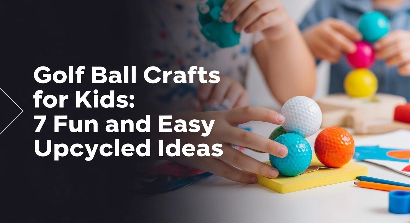 Golf Ball Crafts For Kids: 7 Fun And Easy Upcycled Ideas