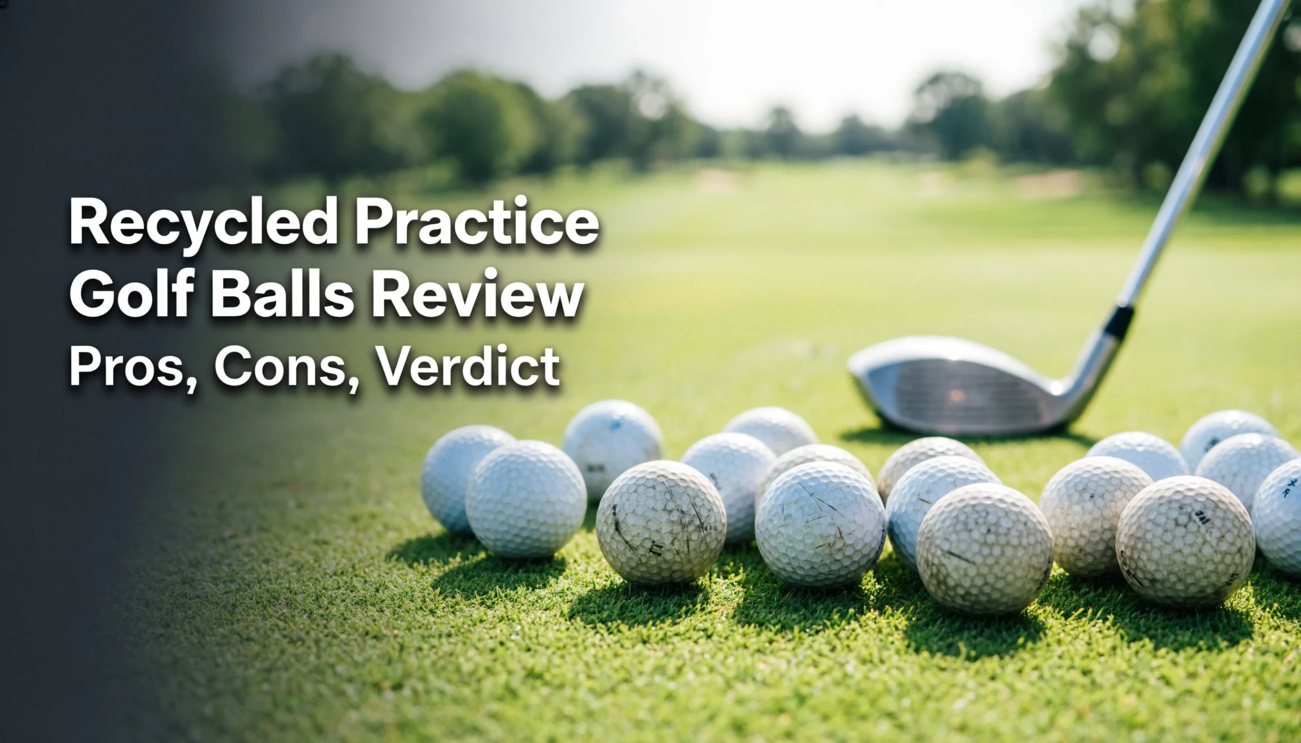 Recycled Practice Golf Balls Review: Pros, Cons, Verdict