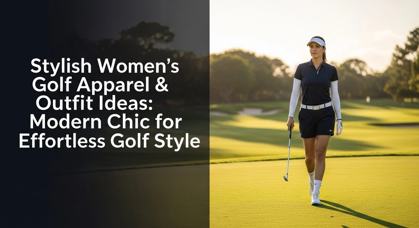 Stylish Women's Golf Apparel & Outfit Ideas: Modern Chic For Effortless ...