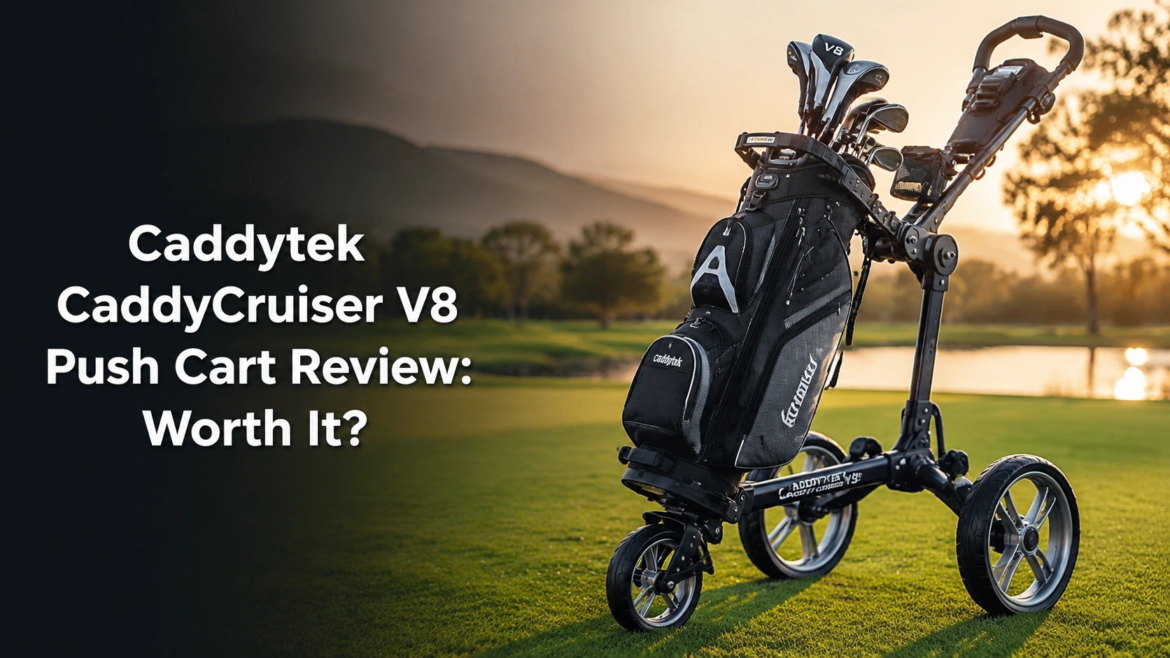Caddytek CaddyCruiser V8 Push Cart Review: Worth It?