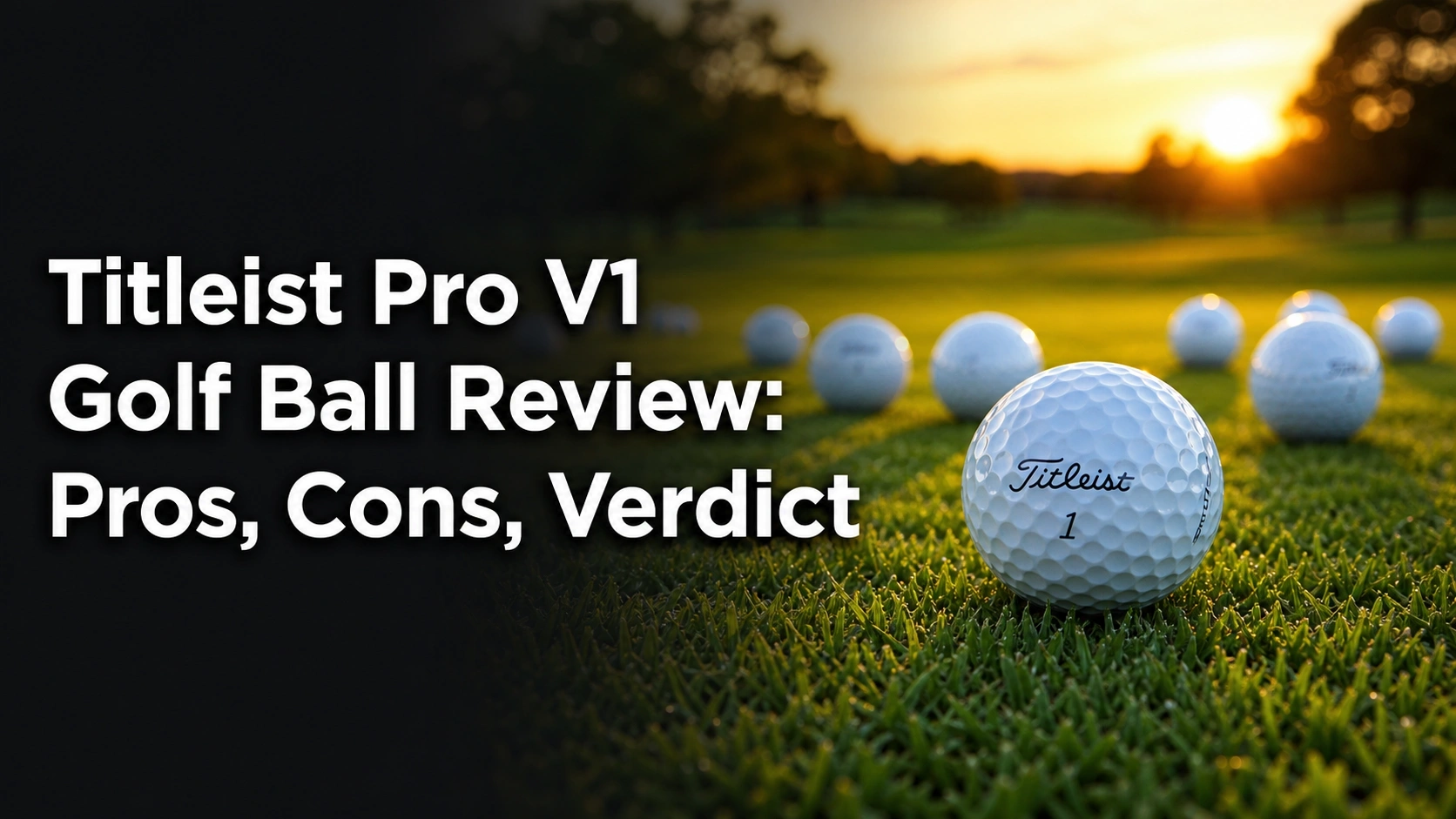 Titleist Pro V1 Golf Ball Review: Pros, Cons, Verdict